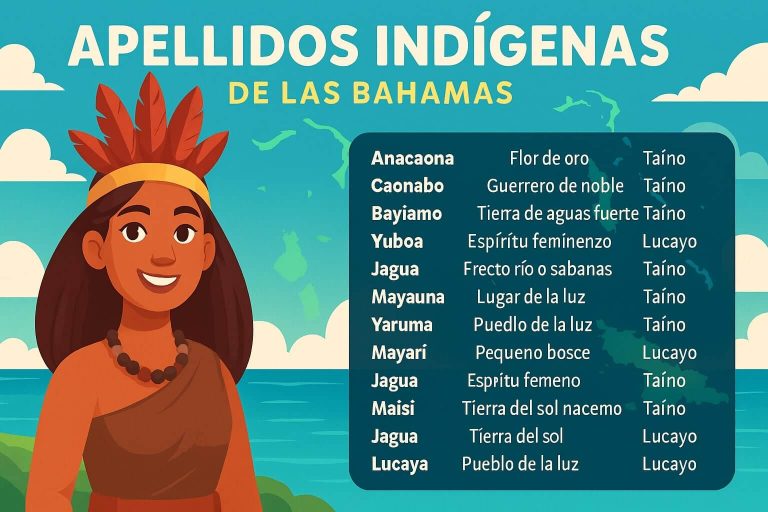 Apellidos indígenas de las Bahamas | Origen, significado y herencia lucaya