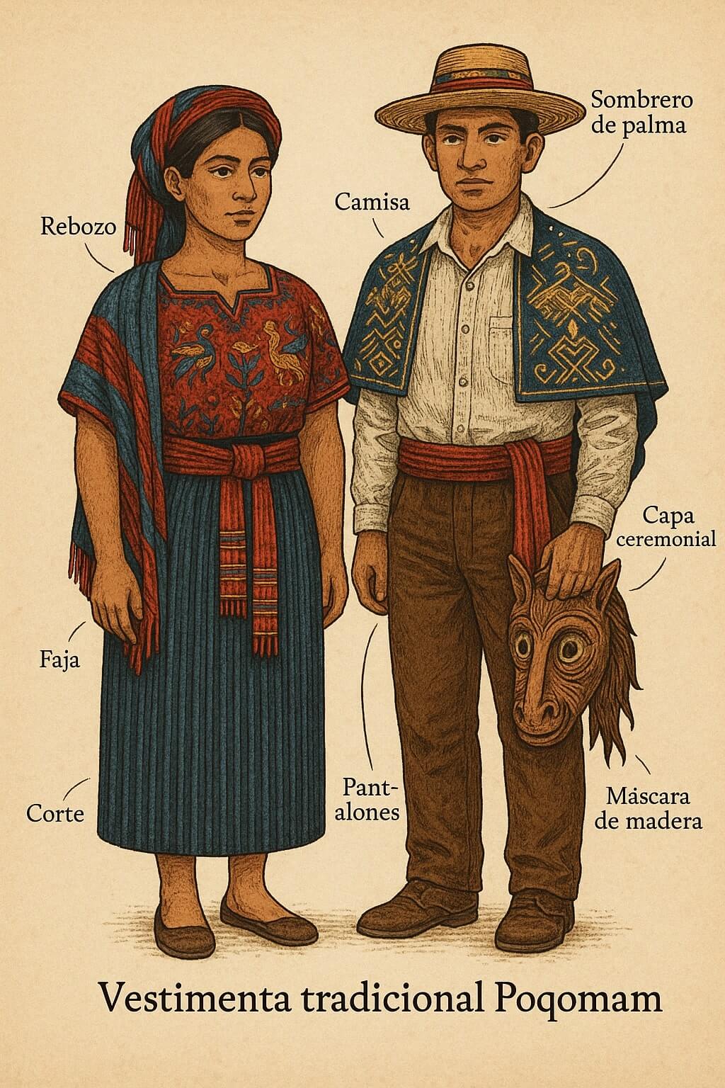 Poqomam | tradiciones, cultura, vestimenta y lengua