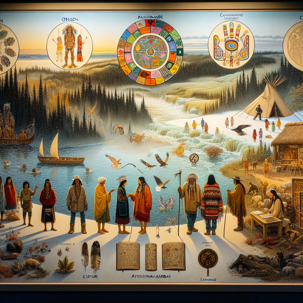 Ojibwa (Anishinaabe): Origen, ubicación, cultura, lengua, vestimenta de ...